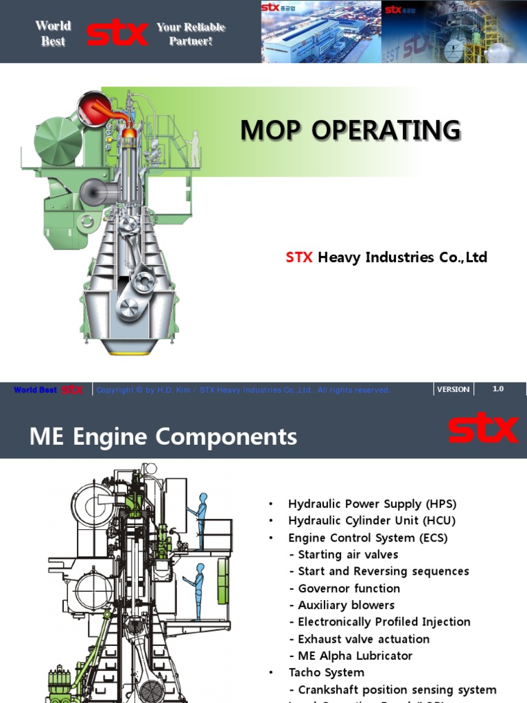 Me C Mop Operating English Ver 2 Pdf Pump Engines