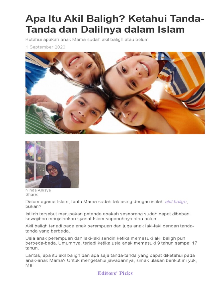 Apa Itu Akil Baligh | PDF