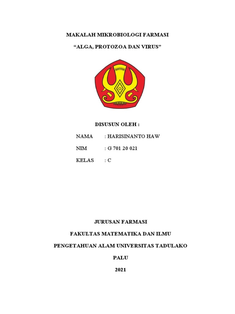 Makalah Mikrobiologi Farmasi 4 | PDF Makalah Mikrobiologi Farmasi 4 | PDF