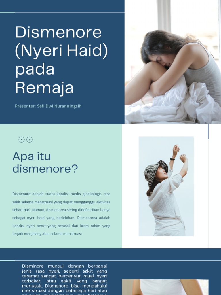 Dismenore (Nyeri Haid) Pada Remaja | PDF
