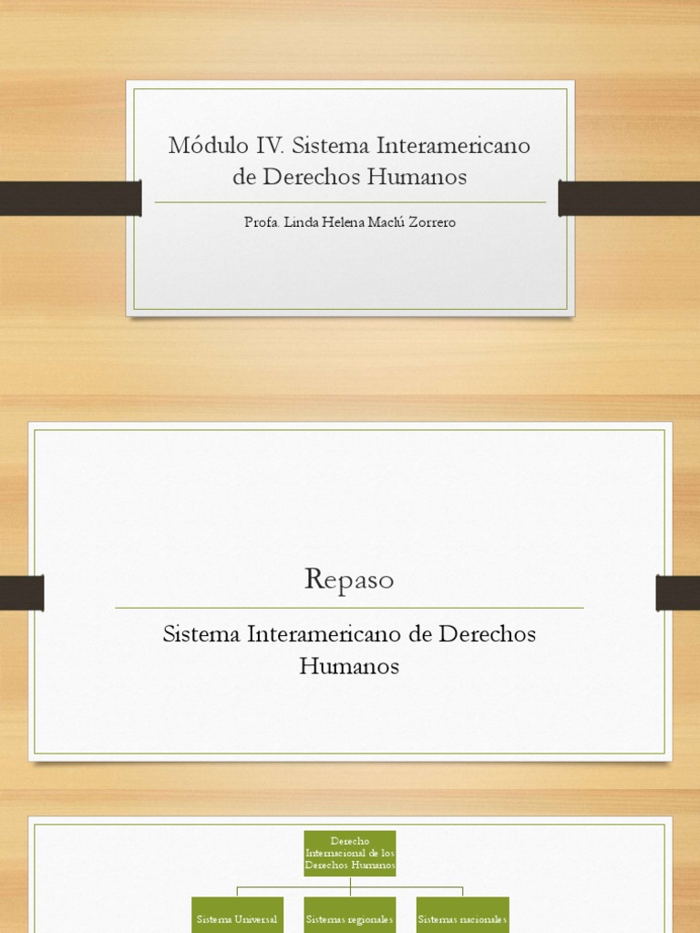 Presentacion Modulo IV 3 | PDF | Caso de ley | Convenio europeo de derechos humanos