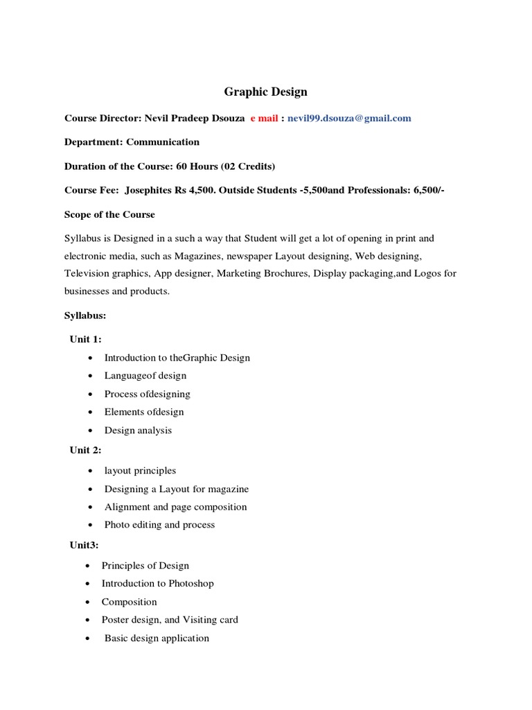Graphic Design | PDF