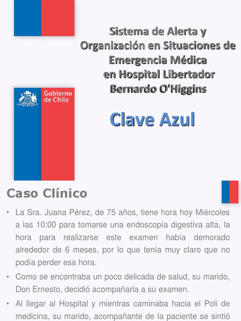 Clave Azul | PDF | Hospital | Reanimación cardiopulmonar