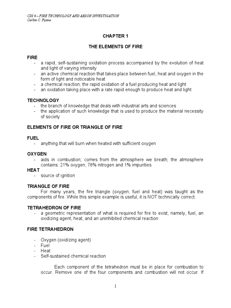 Fire Technology and Arson-Investigation | PDF | Fires | Combustion