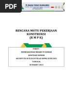 CONTOH RMK. (Rencana Mutu Konstruksi) | PDF | Bisnis | Komputer