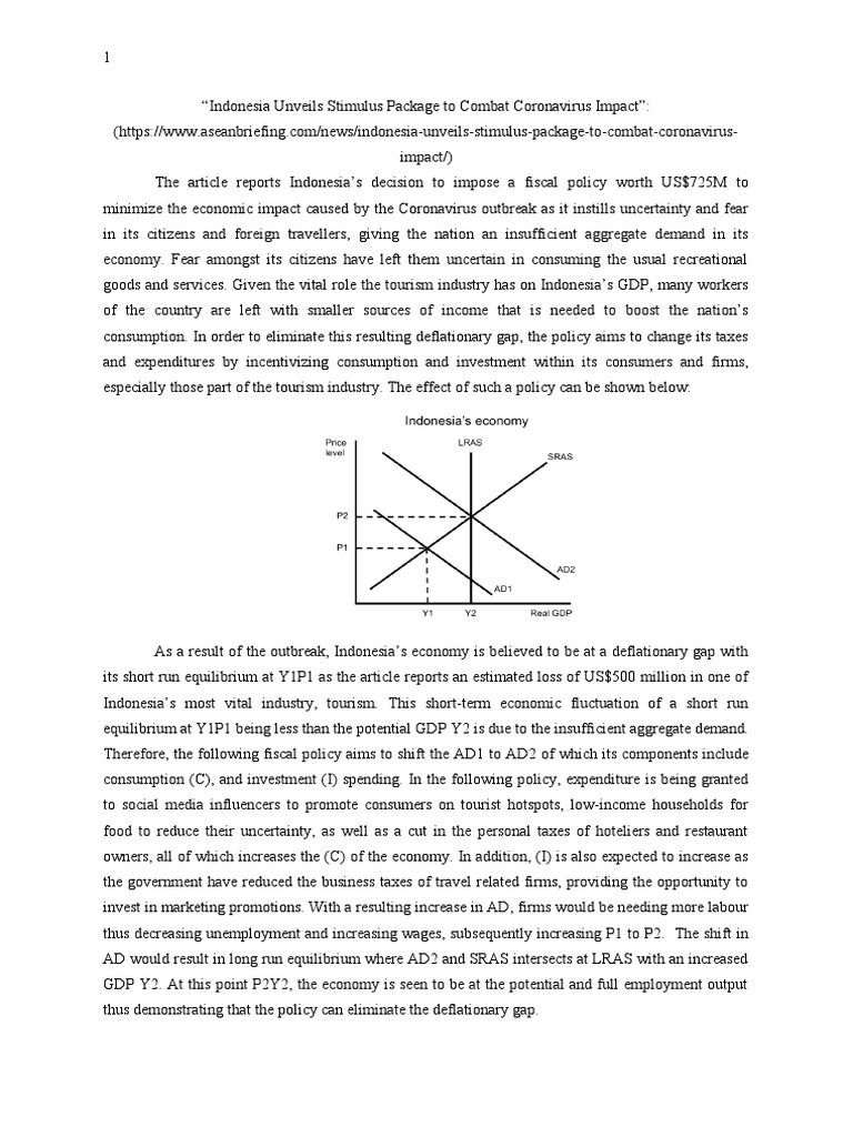 IB Macroeconomics IA - 2 | PDF | Fiscal Policy | Consumption (Economics)