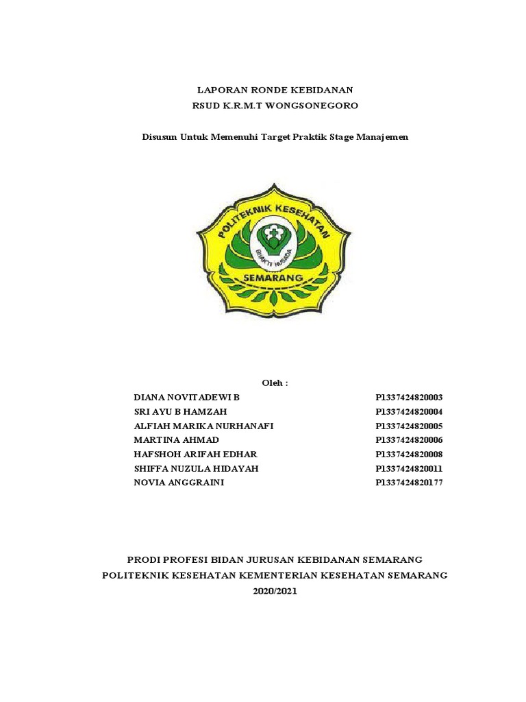 Sap Ronde Kebidanan | PDF
