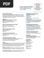 Sample CV Seps | PDF | Software | Computing