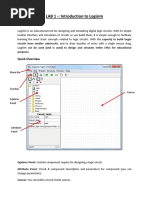 Logisim Tutorial for Circuit Design | PDF | Electronic Circuits | Digital Electronics