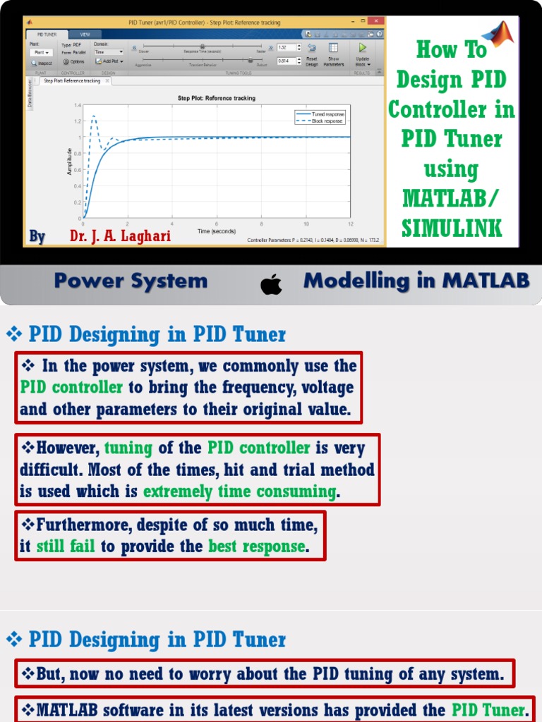 Designing of PID Controller in PID Tuner | PDF | Computer Science ...