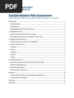 Suicide Risk Assessment Guide | PDF | Cognitive Behavioral Therapy ...