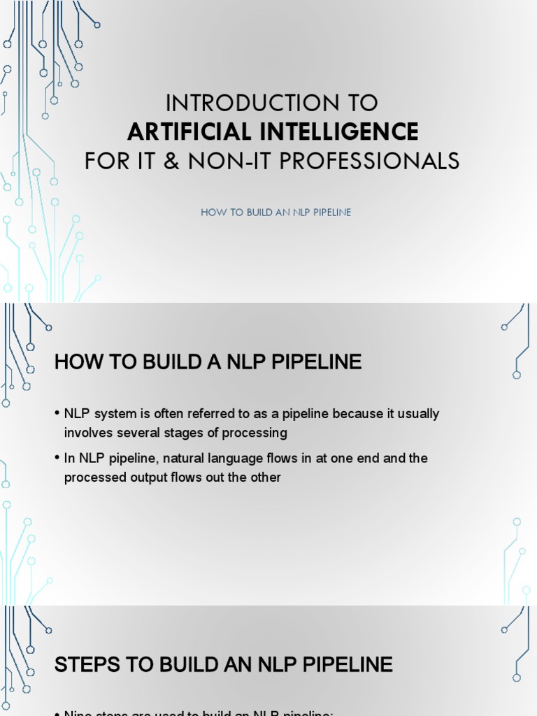 46.how To Build An NLP Pipeline | PDF