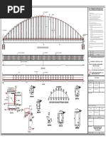 42 M Bow String Girder-10408-R PDF | PDF | Welding | Construction