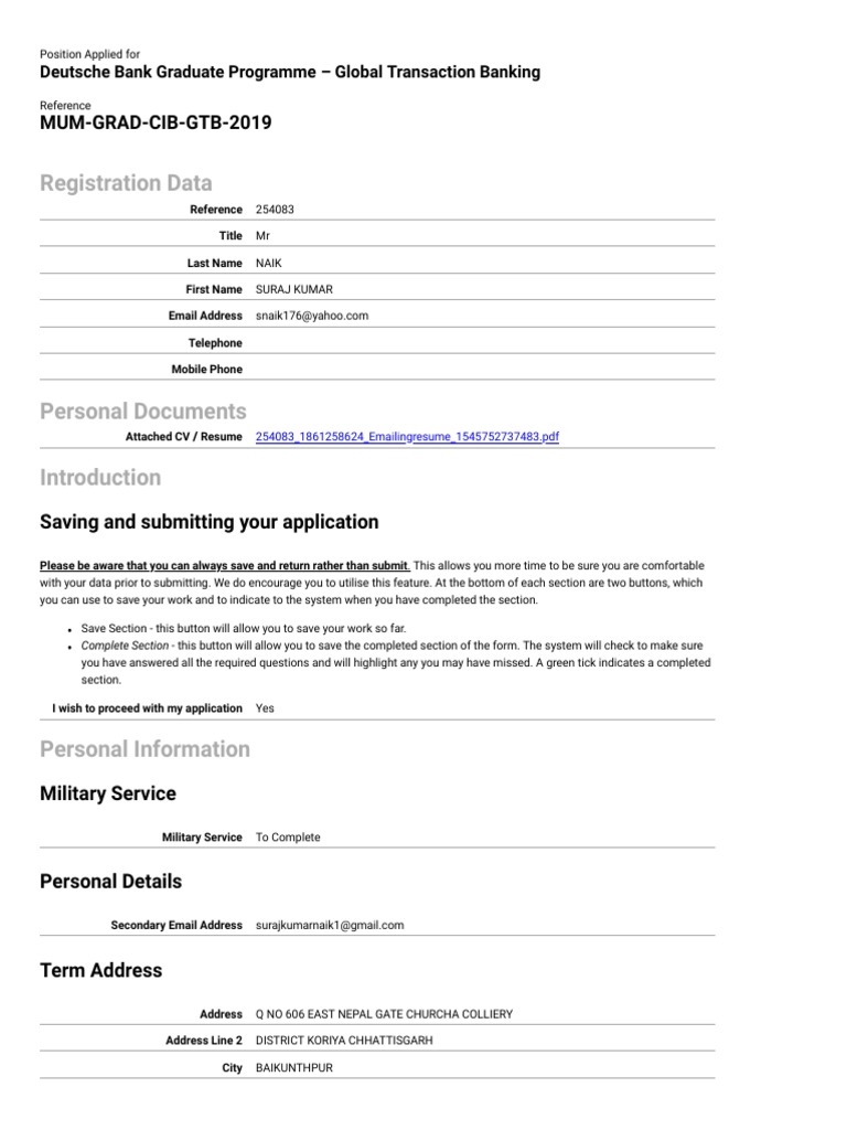 Job Application - Confirm and Submit | PDF | Recruitment | Employment