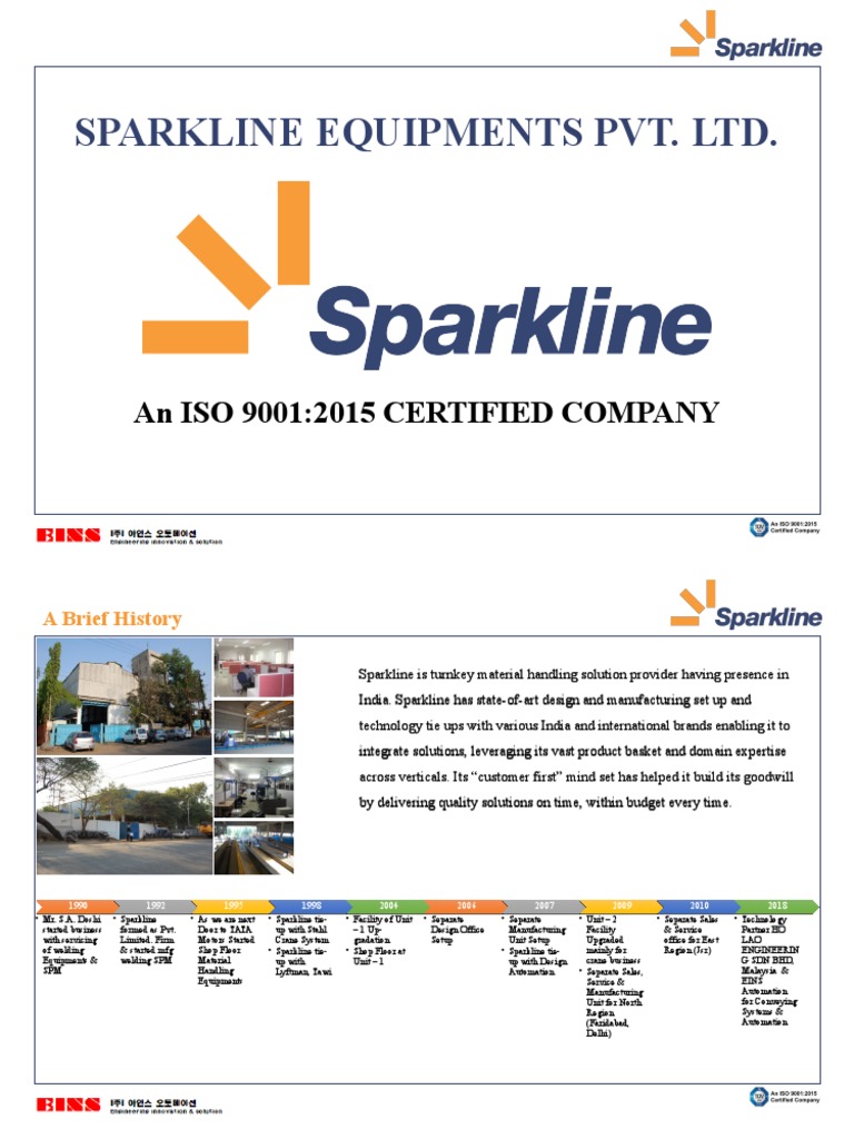 Sparkline Equipments Pvt. LTD.: An Iso 9001:2015 Certified Company ...