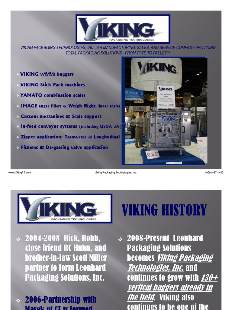 Viking Packaging Technologies Presentation | PDF | Packaging And ...