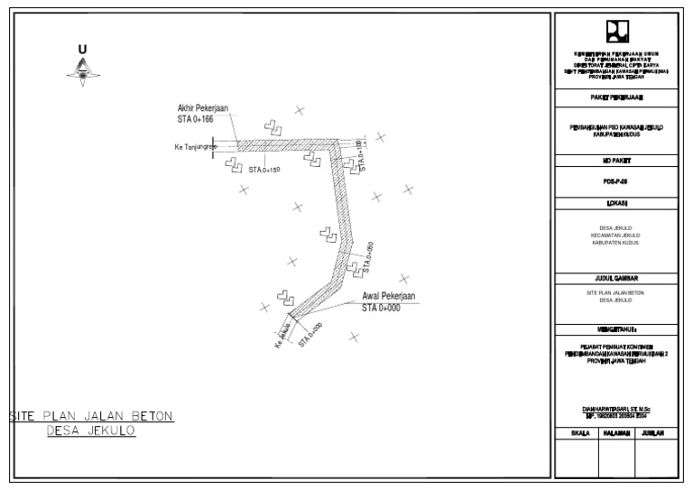 9 Site Plan Jalan Beton | PDF