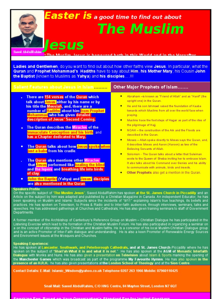 The Muslim Jesus | PDF | Prophets And Messengers In Islam | Jesus