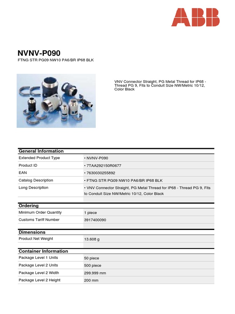 NVNV-P090: General Information | PDF