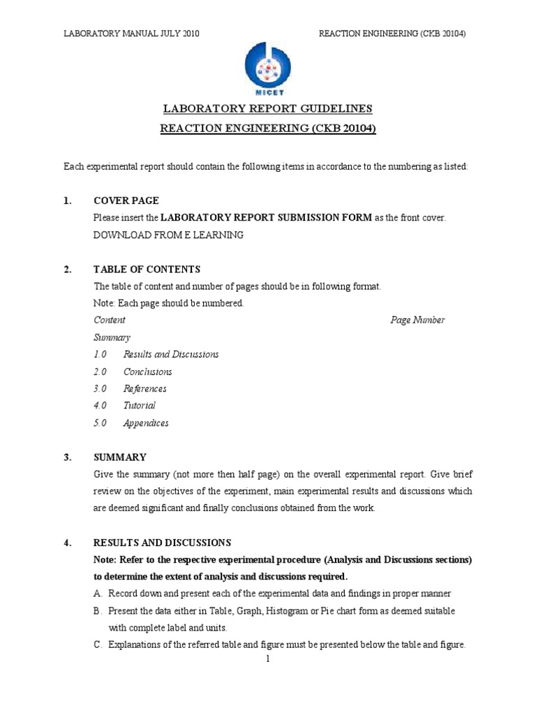 LABORATORY_MANUAL_DECLARATION_FORM_editted_ | Chemical Reactor ...