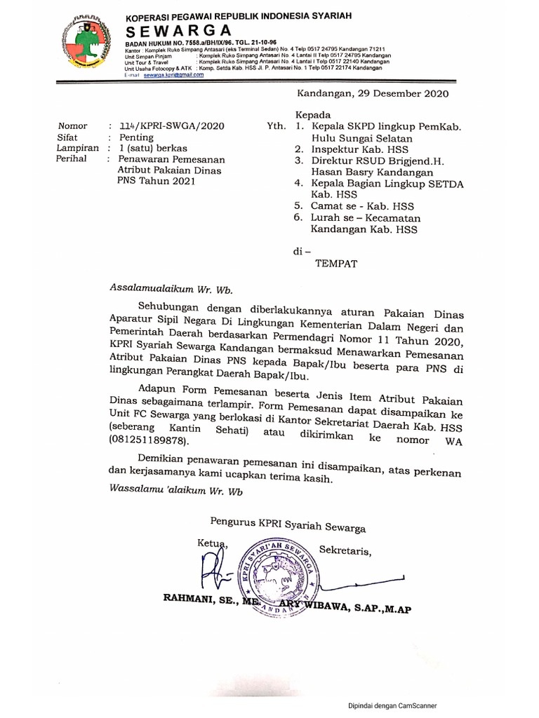 Atribut PNS 2021 | PDF