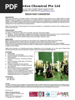 Turco Rust Converter Technical Data Sheet | PDF | Rust | Paint