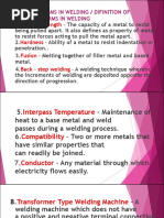 Welding Terminology A-Z Guide | PDF | Welding | Construction