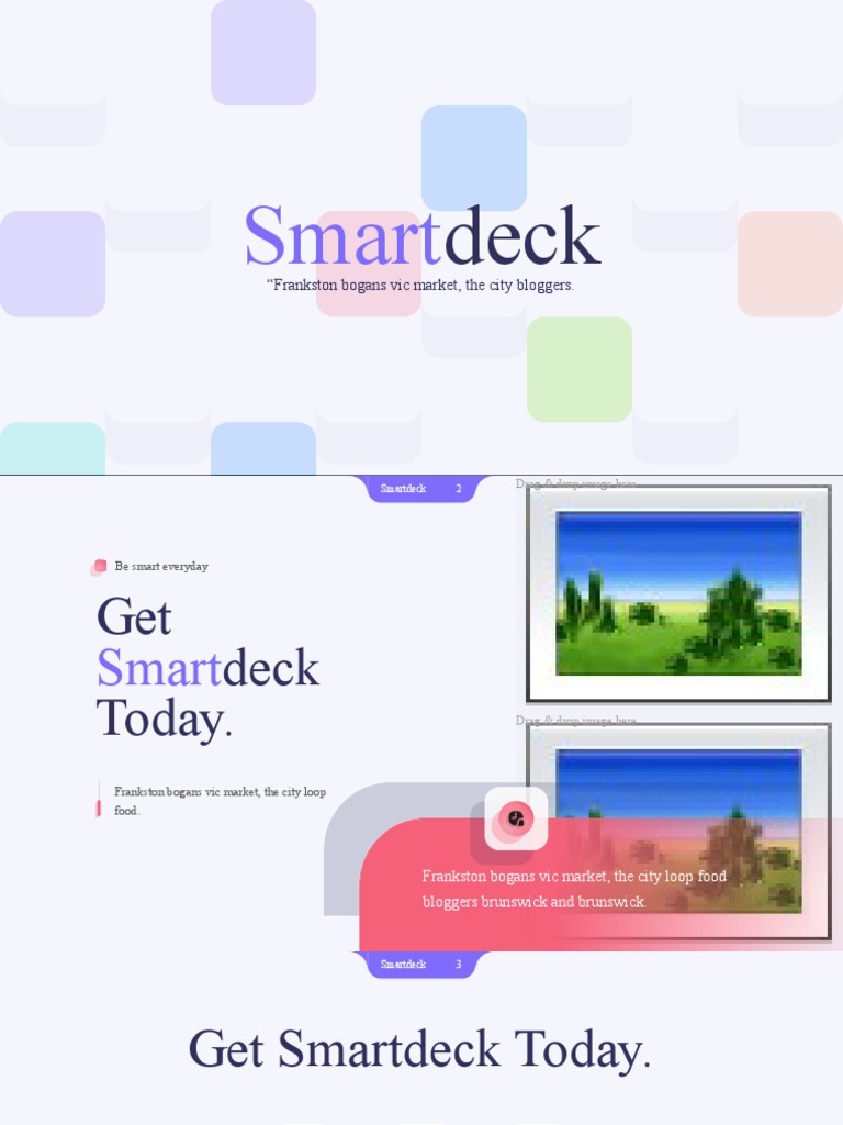 Smartdeck Education Presentation | PDF