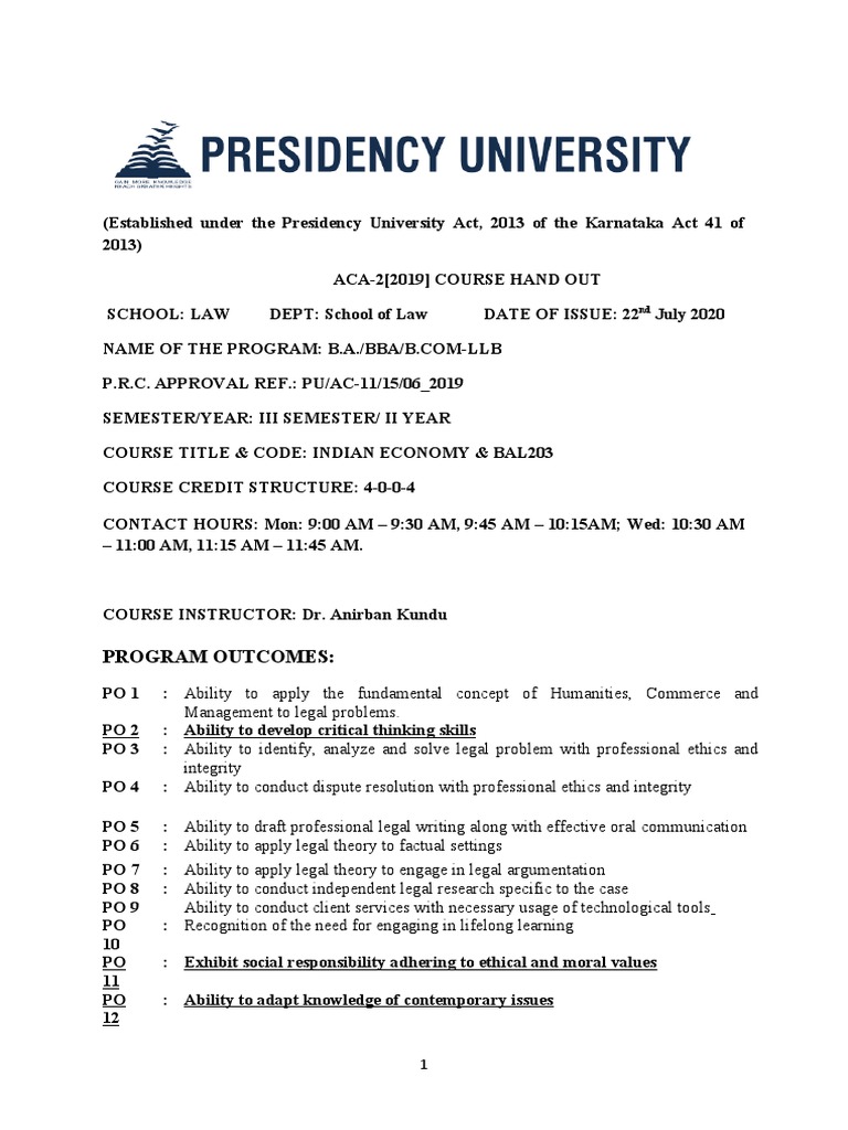Indian Economy Handout 2020-21-Section 3&4 | PDF | Small And Medium ...
