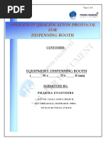 Facility Qualification Protocol 1 | PDF | Tablet (Pharmacy) | Wall