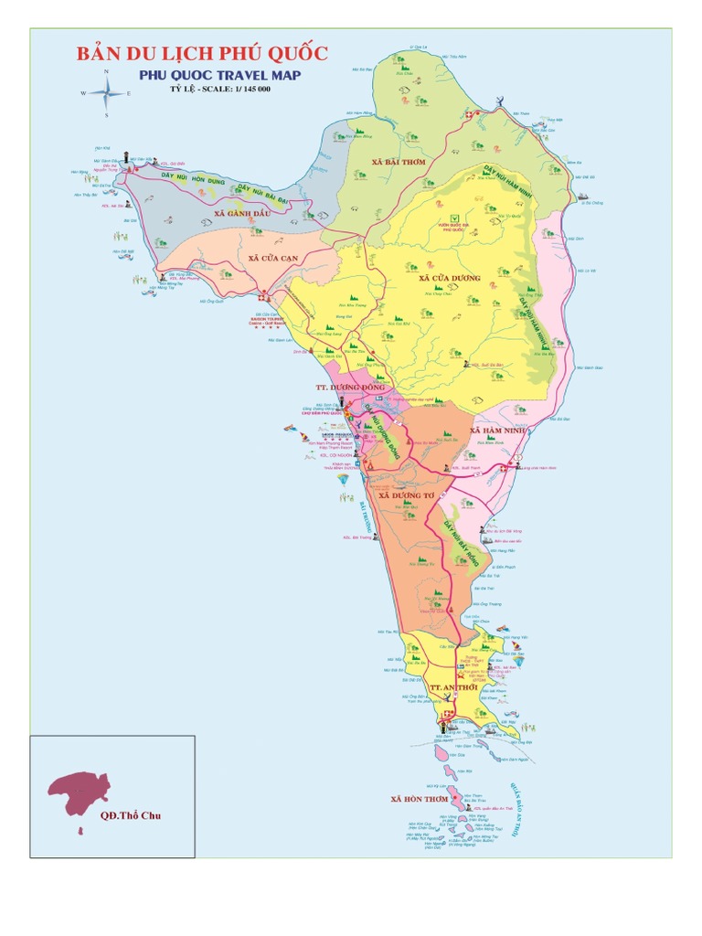 Phu Quoc Map | PDF