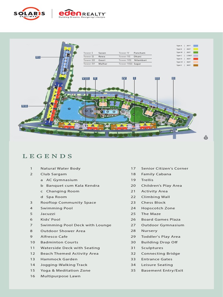 Solaris Shalimar Masterplan | PDF | Leisure Activities | Bathing