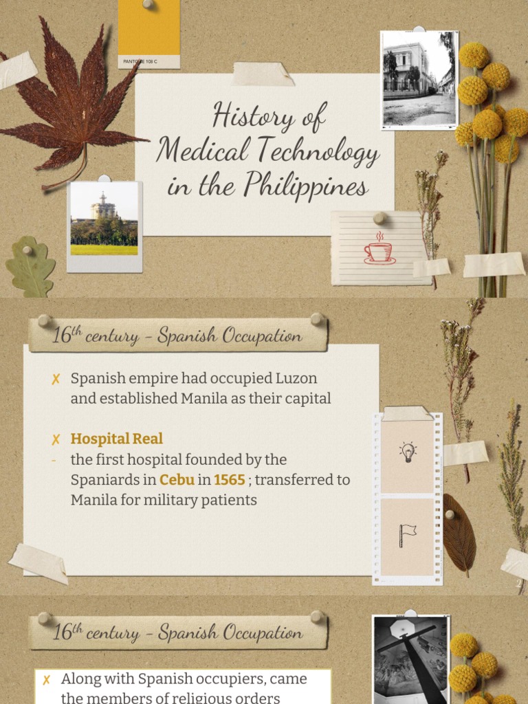 History of Medical Technology in the Philippines | PDF | Manila ...