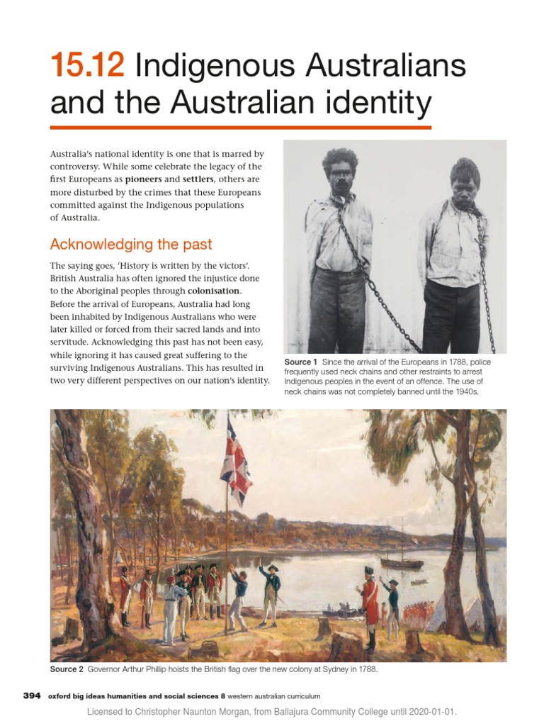 Indigenous Australians and The Australian Identity | PDF | Indigenous ...