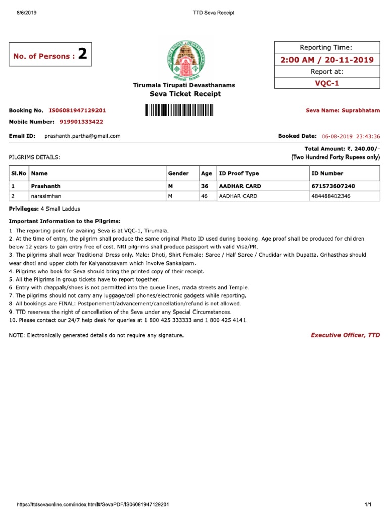 TTD PP | PDF
