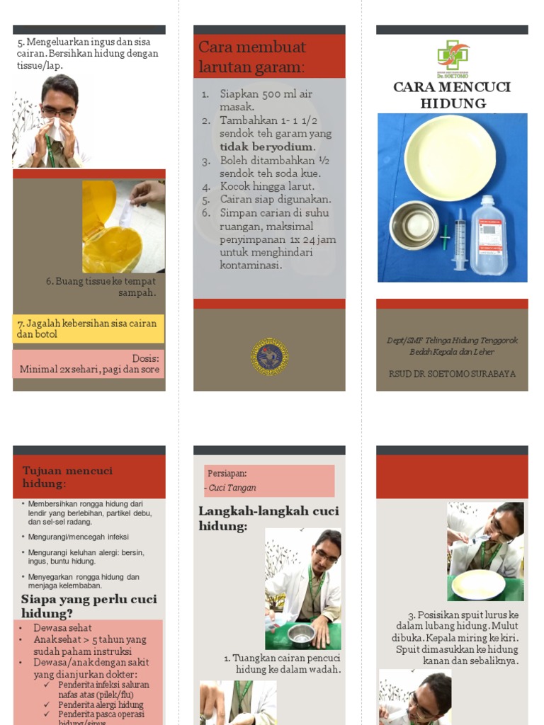 Brosur Cuci Hidung | PDF