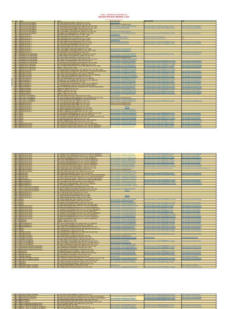 Contact information and class schedules for Introduction to Computer ...