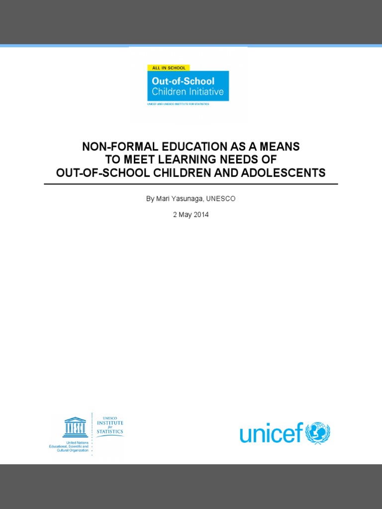 Non Formal Education | PDF