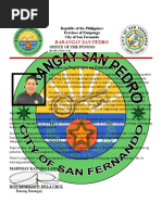 Script For Barangay Fiesta | PDF