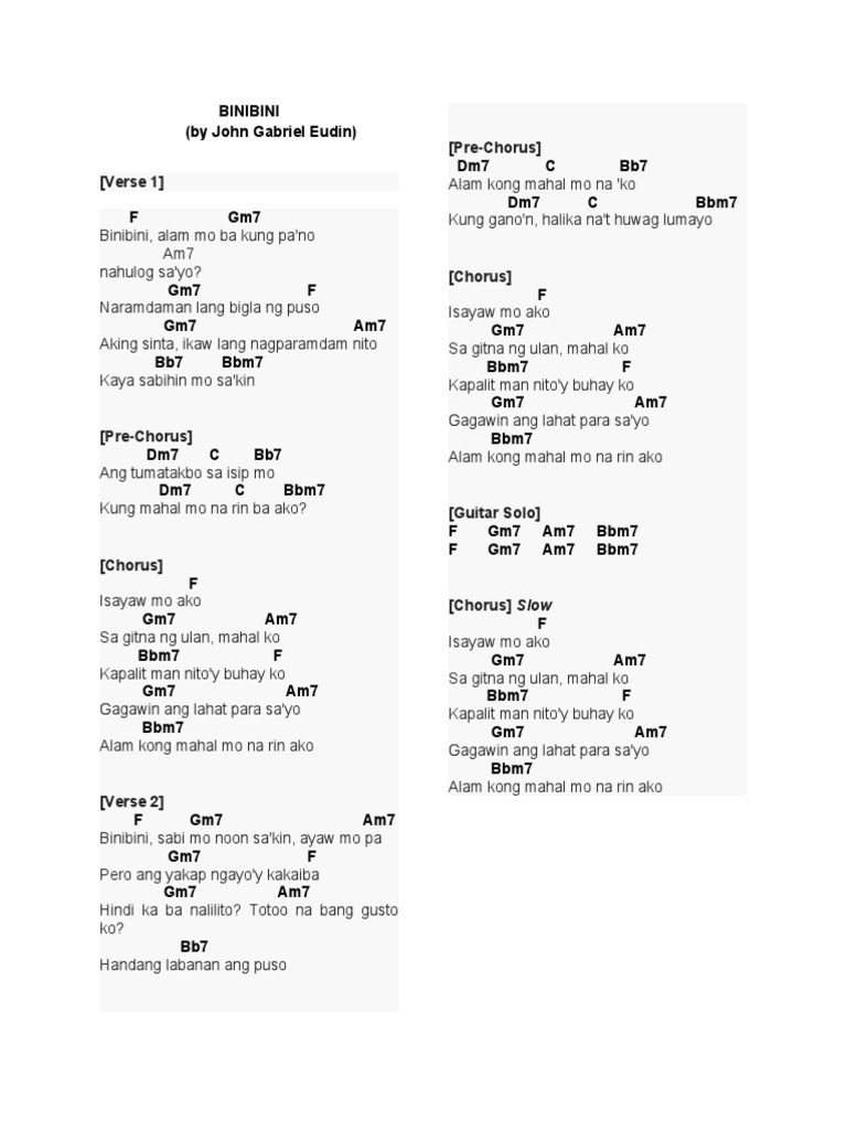 OPYC Cover Songs PART I | PDF | Song Structure | Mass Media