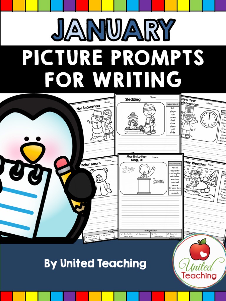 01 - Writing Prompts For January | PDF | Penguin | Fahrenheit