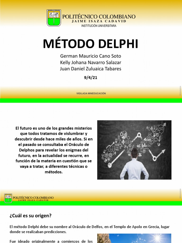 Metodo Delphi | PDF | Método científico | Cuestionario