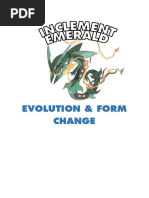 Pokémon Fire Ash Evolution Changes | PDF | Pokémon | Psychic