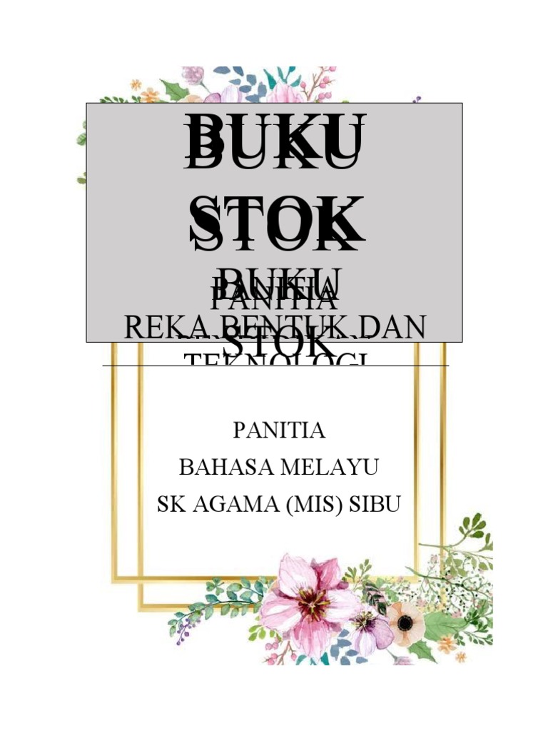 Cover Buku Stok | PDF