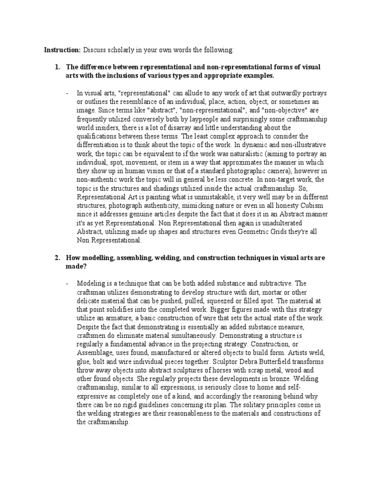 The Difference Between Representational and Non-Representational Forms ...