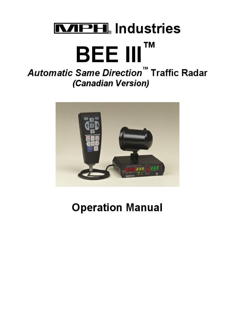 8fed BEE III Testing Procedures | PDF | Radar | Electromagnetic ...
