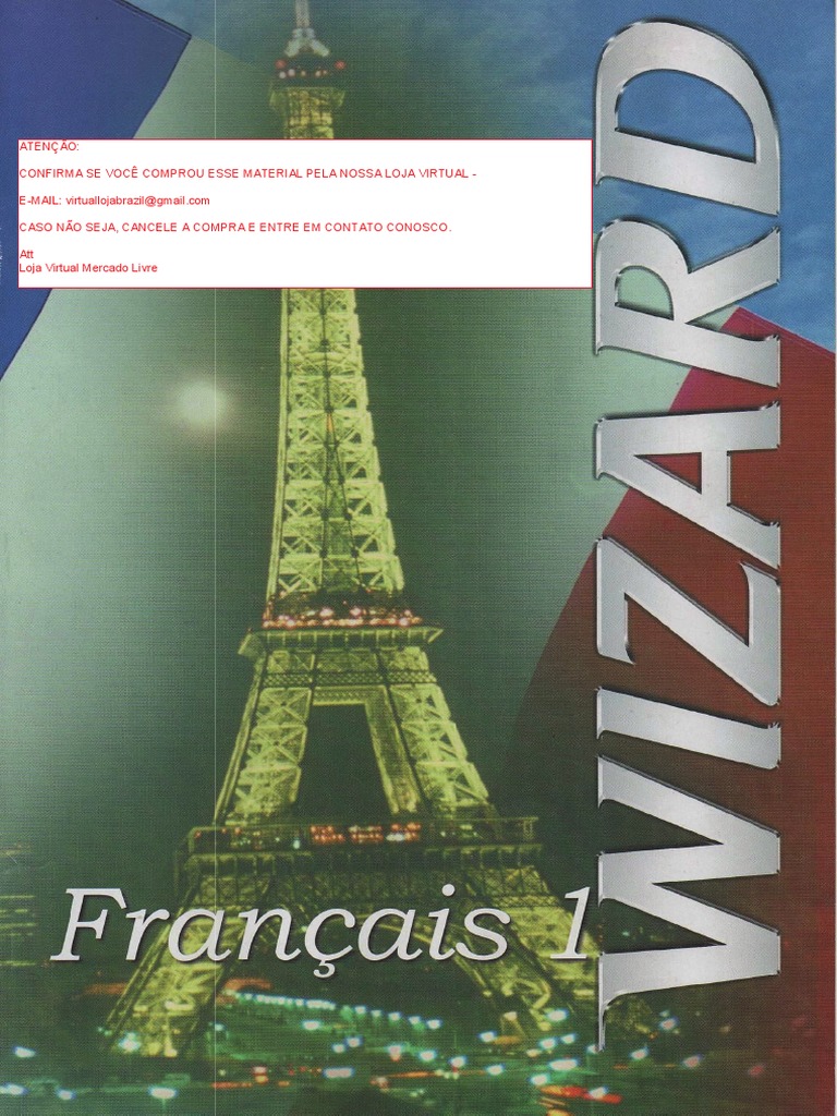 Wizard, Francês, Livro Text, 1° Semestre, Edicação Antiga | PDF