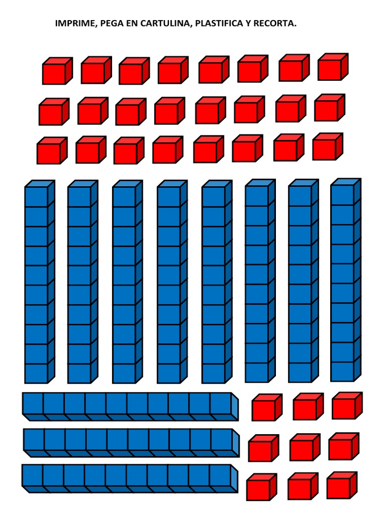 Material Base 10 y Regletas | PDF