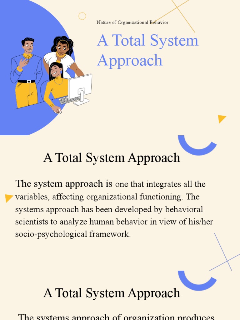 Total System Approach | PDF