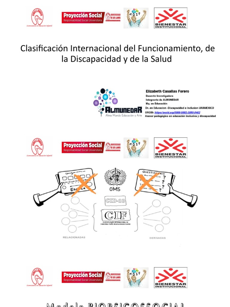 Clasificación Internacional de Funcionamiento de La Discapacidad y La Salud | PDF | Invalidez ...